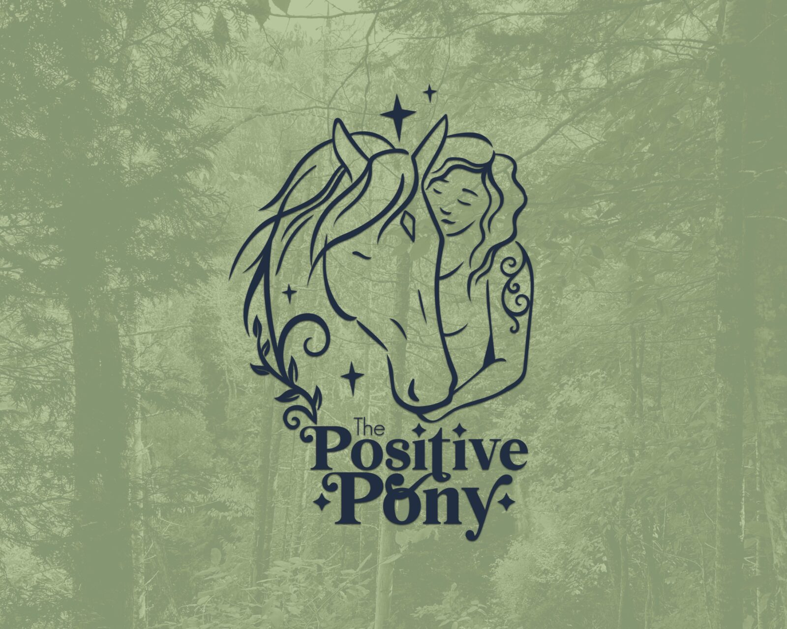 Positive Pony Logo & Branding - nicadrawsnature.com